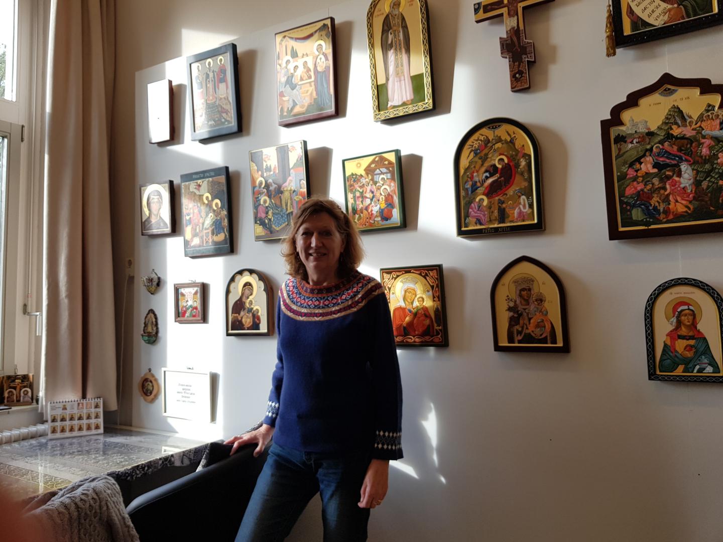 Tentoonstelling van Iconen